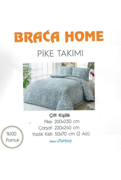 Bh Avangarde Çift Kişilik Pike Takımı Tual