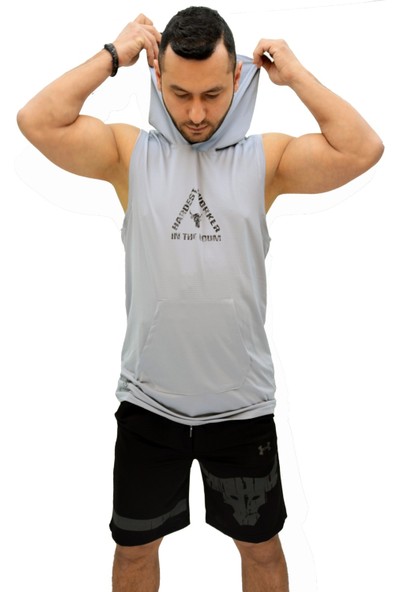 Under Armour Gri Renk Hardest Worker Model Nefes Alan Dalgıç Kumaş Terletmez Kapüşonlu Slim Fit Erkek Atlet Under Armour Gri Renk Hardest Worker Model Nefes Alan Dalgıç Kumaş Terletmez Kapüşonlu Slim Fit Erkek Atlet