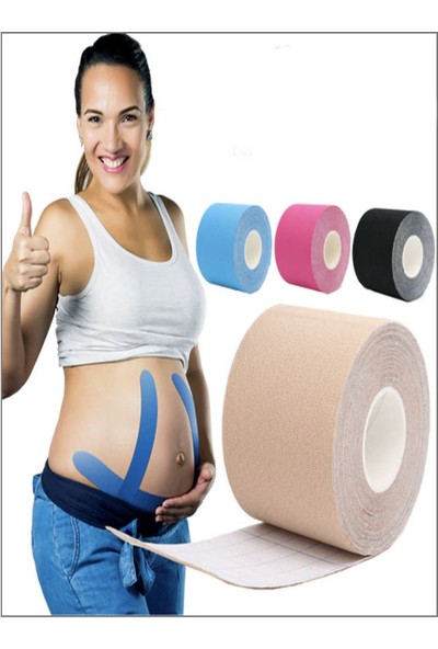 Göbek Destekleyici Bant Ten Rengi