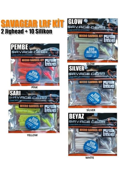 Savage Gear Lrf Micro Sandeel Kit Yem