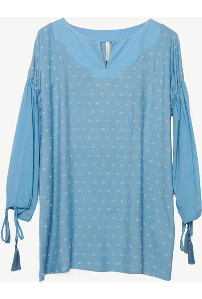 Balon Kollu Tunik