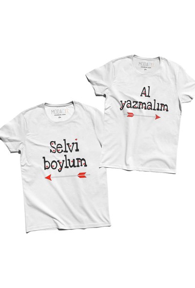 Selvi Boylum Al Yazmalım Sevgili Tişörtleri Selvi Boylum Al Yazmalım Sevgili Tişörtleri