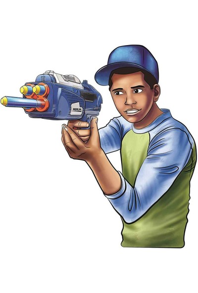 Air Warrriors Merlin 2’li Tabanca - Mavi