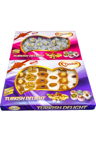 Dadak Kuruyemiş & Lokum Bayrama Özel 2'li Paket Dadak Kuruyemiş & Lokum Bayrama Özel 2'li Paket