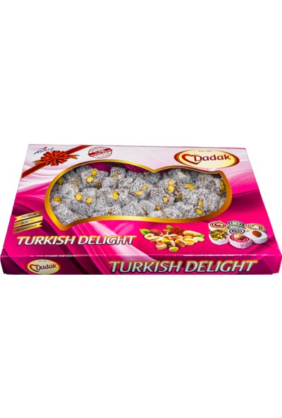 Dadak Kuruyemiş & Lokum Bayrama Özel Antep Fıstıklı Mini Lokum 500 Gram Dadak Kuruyemiş & Lokum Bayrama Özel Antep Fıstıklı Mini Lokum 500 Gram