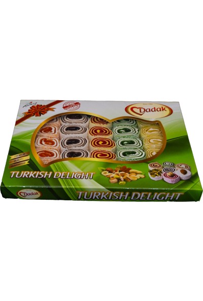 Dadak Kuruyemiş & Lokum Bayrama Özel Special Lokum 500 Gram