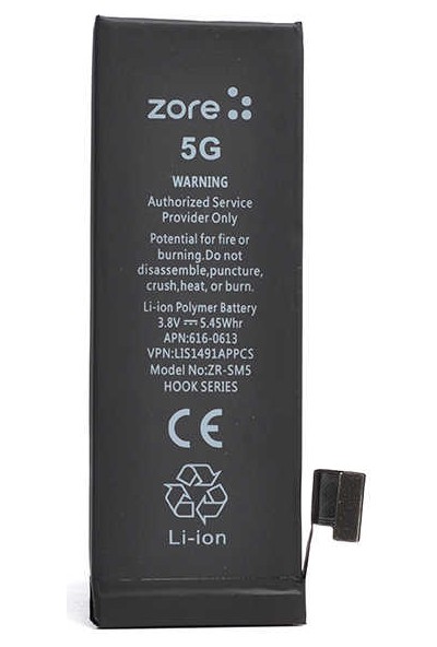Apple iPhone 5g Zore Hook Serisi Batarya