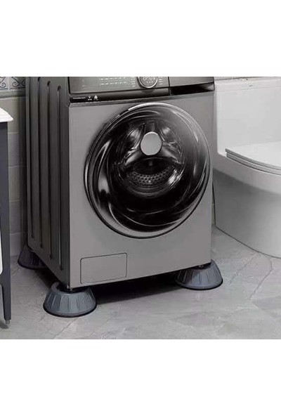 Go İthalat Çamaşır Makinesi Kayma ve Titreşim Engelleyici - Gürültü Emici Aparatlar 4 Lü Set Go İthalat Çamaşır Makinesi Kayma ve Titreşim Engelleyici - Gürültü Emici Aparatlar 4 Lü Set