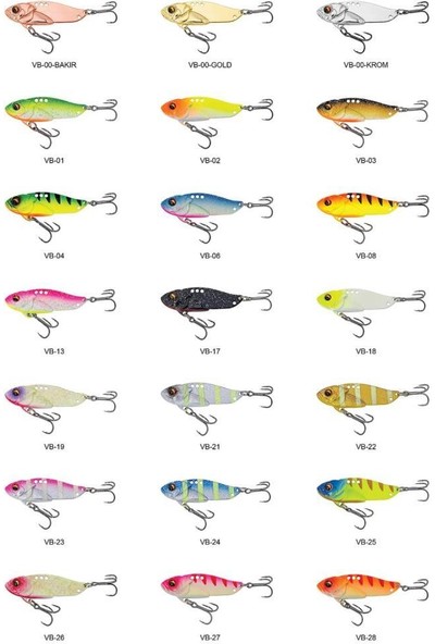 Avcıkaşık Vib 11 gr 5.3 cm Vibrasyon Sahte Balık