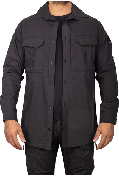 Combat Taktik Gömlek Siyah 524 Combat Taktik Gömlek Siyah 524