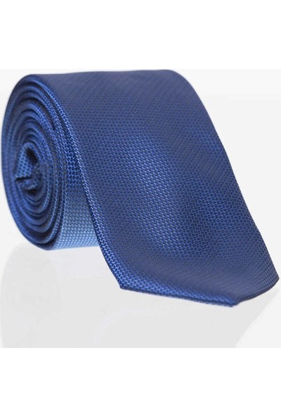 Saks Slim Fit Düz Renk Dokuma Kravat