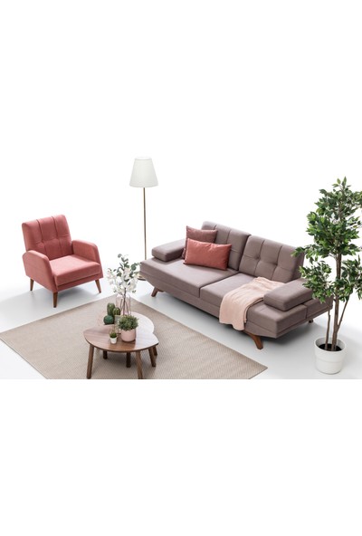 Brothers Home Wi̇ndy Koltuk Takımı (3+1)