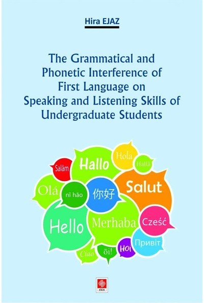 Ekin Yayınevi The Grammatical And Phonetic Interference Ekin Yayınevi The Grammatical And Phonetic Interference