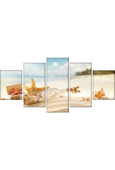 Online Botiga Kanvas Tablo - 5 Parça - 5PCT117