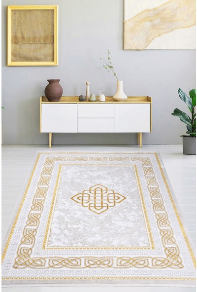 Konfor Halı Konfor Jasmine Gold 1442 Modern Dokuma Halı Konfor Halı Konfor Jasmine Gold 1442 Modern Dokuma Halı