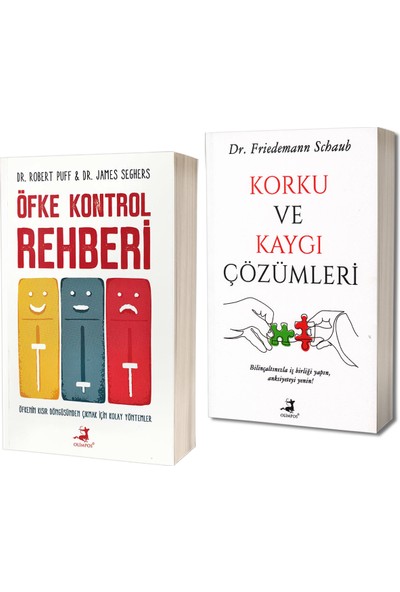 Korku ve Kaygı Çözümleri ile Öfke Kontrol Rehberi - 2 Kitap Korku ve Kaygı Çözümleri ile Öfke Kontrol Rehberi - 2 Kitap