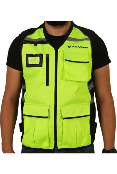 Venom Venom VN-911 Reflektör Yelek Sarı Venom Venom VN-911 Reflektör Yelek Sarı