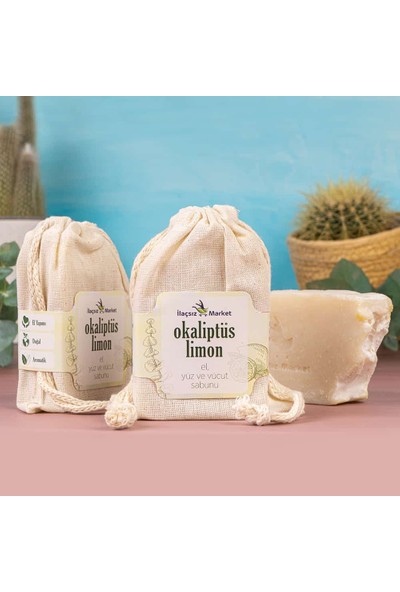 İlaçsız Market Okaliptüs - Limon Sabunu