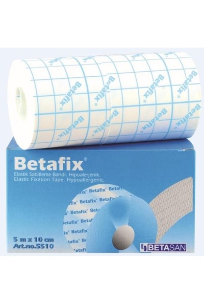 Betafix 5 mt x 10 cm Elastik Fix Flaster (5510) Betafix 5 mt x 10 cm Elastik Fix Flaster (5510)