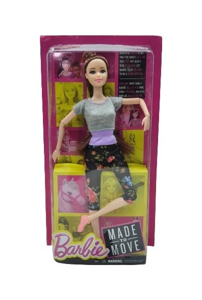 Lisinya Barbie Sonsuz Hareketler Bebek - LH047-KUMRAL