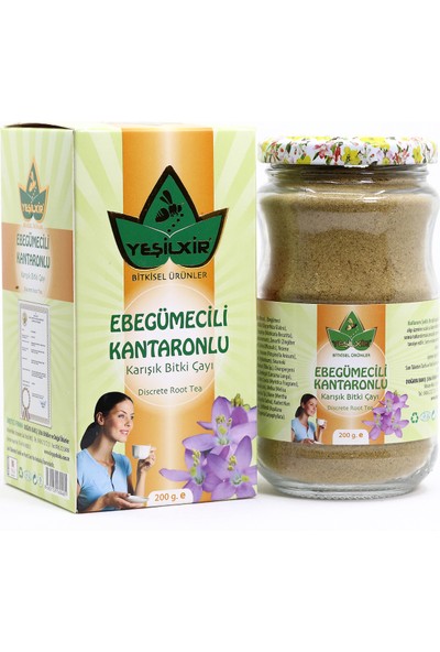 Yeşilxir Ebegümecili ve Kantaronlu Karışık Bitki Çayı 200 gr Yeşilxir Ebegümecili ve Kantaronlu Karışık Bitki Çayı 200 gr