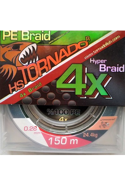 Tornado Hs X4 Ip Misina 150 Metre