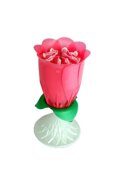 Go İthalat Müzikle Açılan Mum Büyük Boy