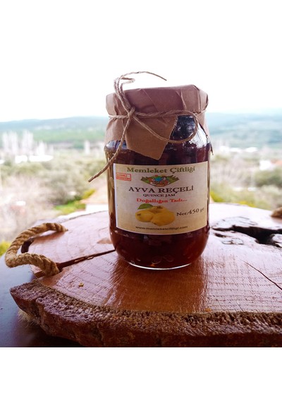 Memleket Çiftliği Ayva Reçeli 400 gr Memleket Çiftliği Ayva Reçeli 400 gr