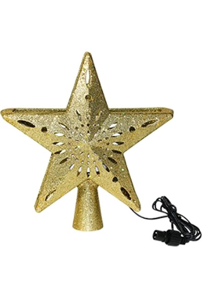 Cadia LED Noel Ağacı Topper Yıldız Üst Işık Projeksiyon Lambası Parti Dekor Altın (Yurt Dışından) Cadia LED Noel Ağacı Topper Yıldız Üst Işık Projeksiyon Lambası Parti Dekor Altın (Yurt Dışından)