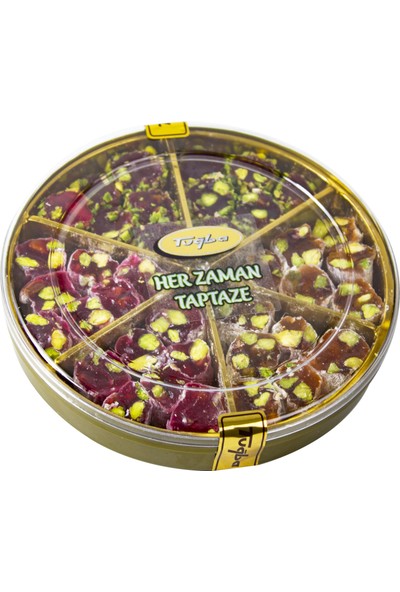 Tuğba Kuruyemiş Nar ve Mandalina Aromalı Bol Antepfıstıklı Lokum 312 gr