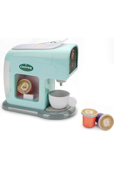 Little Chef Sesli ve Işıklı Kapsül Kahve Makinesi Mutfak Seti Little Chef Sesli ve Işıklı Kapsül Kahve Makinesi Mutfak Seti