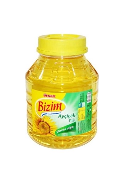 Ülker Bizim Ayçiçek Yağı 5 lt Ülker Bizim Ayçiçek Yağı 5 lt