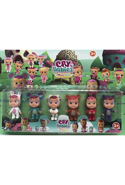 Bvm Oyuncak Cry Babıes 6lı Figür Set