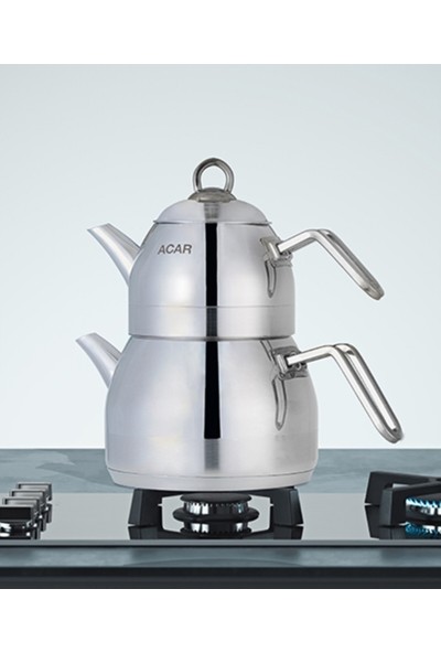 Acar Alexi Aile Boy Çaydanlık Takımı (Metal Kulp) XRD-21-0457-6 Acar Alexi Aile Boy Çaydanlık Takımı (Metal Kulp) XRD-21-0457-6