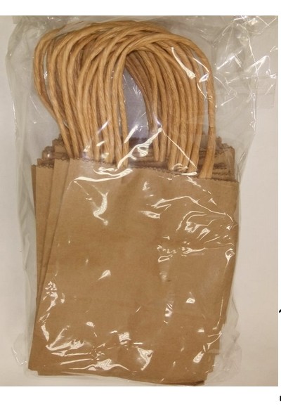 Happy Karton Kraft Çanta 11X15 Cm-50 Adet