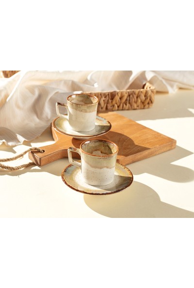 Madame Coco Bonnie 2 Kişilik Kahve Fincan Seti 100 ml Madame Coco Bonnie 2 Kişilik Kahve Fincan Seti 100 ml