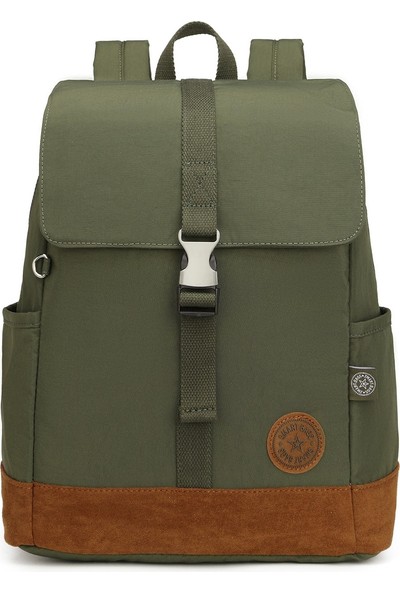 Smart Bags Süet Tabanlı Kumaş Kadın Sırt Çantası 3092 Yeşil Smart Bags Süet Tabanlı Kumaş Kadın Sırt Çantası 3092 Yeşil