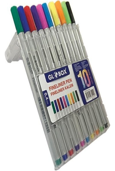 Globox Fineliner Kalem 10'lu Kalem Seti Globox Fineliner Kalem 10'lu Kalem Seti
