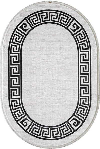 Pierre Cardin Monet MT26B-O Gri Siyah Akrilik Oval Halı Yolluk Pierre Cardin Monet MT26B-O Gri Siyah Akrilik Oval Halı Yolluk