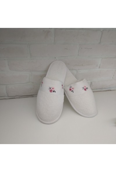 Dost Tekstil Dost Rosa Havlu Terlik