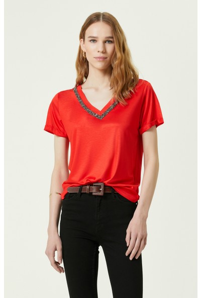 Network Nar Çiçeği T-Shirt