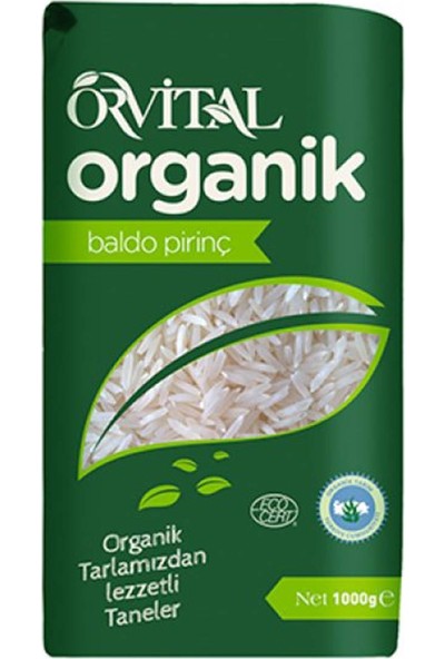 Orvital Organik Pirinç 1 kg