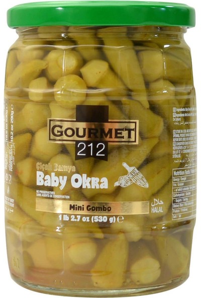 Gurme212 Çiçek Bamya 530 ml