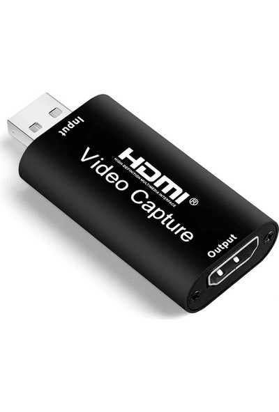 Hmxplus 4K HDMI Video Capture USB 2.0 Görüntü Yakalama ve Canlı Yayın Kartı Hmxplus 4K HDMI Video Capture USB 2.0 Görüntü Yakalama ve Canlı Yayın Kartı