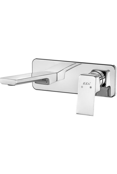 E.C.A Eca Tiera Ankastre Lavabo Bataryası Sıva Üstü Grubu 102167605-K E.C.A Eca Tiera Ankastre Lavabo Bataryası Sıva Üstü Grubu 102167605-K