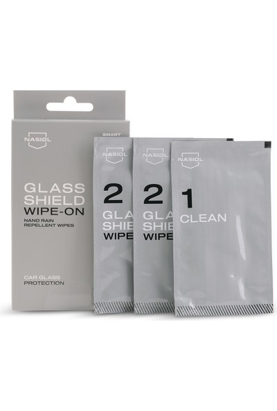 Nasiol Glasshield Wipe On, Nano Yağmur Kaydırıcı Nasiol Glasshield Wipe On, Nano Yağmur Kaydırıcı