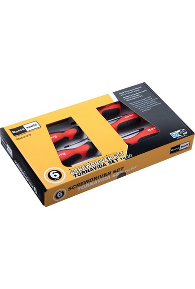 Bema Tornavida Set Yıldız 6 Parça