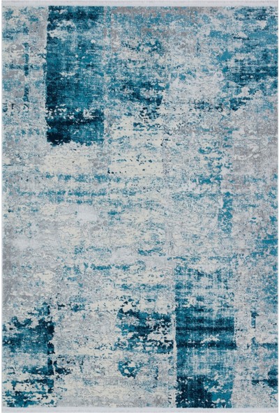 Delibaşlar Halı Apex Luxia Akrilik Makine Halısı Mavi