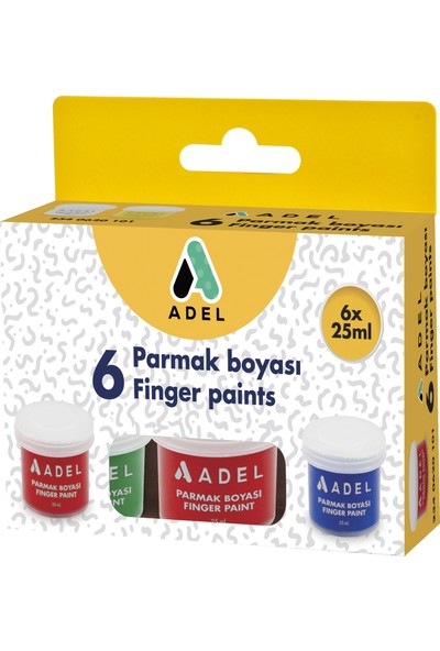 Adel 6lı Parmak Boyası