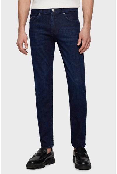 Boss Pamuklu Yumuşak Dokulu Normal Bel Slim Fit Jeans Erkek Kot Pantolon 50470488 415 Boss Pamuklu Yumuşak Dokulu Normal Bel Slim Fit Jeans Erkek Kot Pantolon 50470488 415